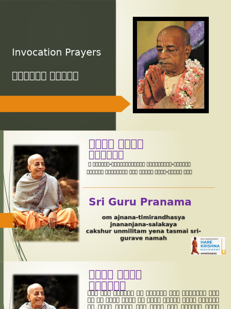 Invocation Prayers | PDF