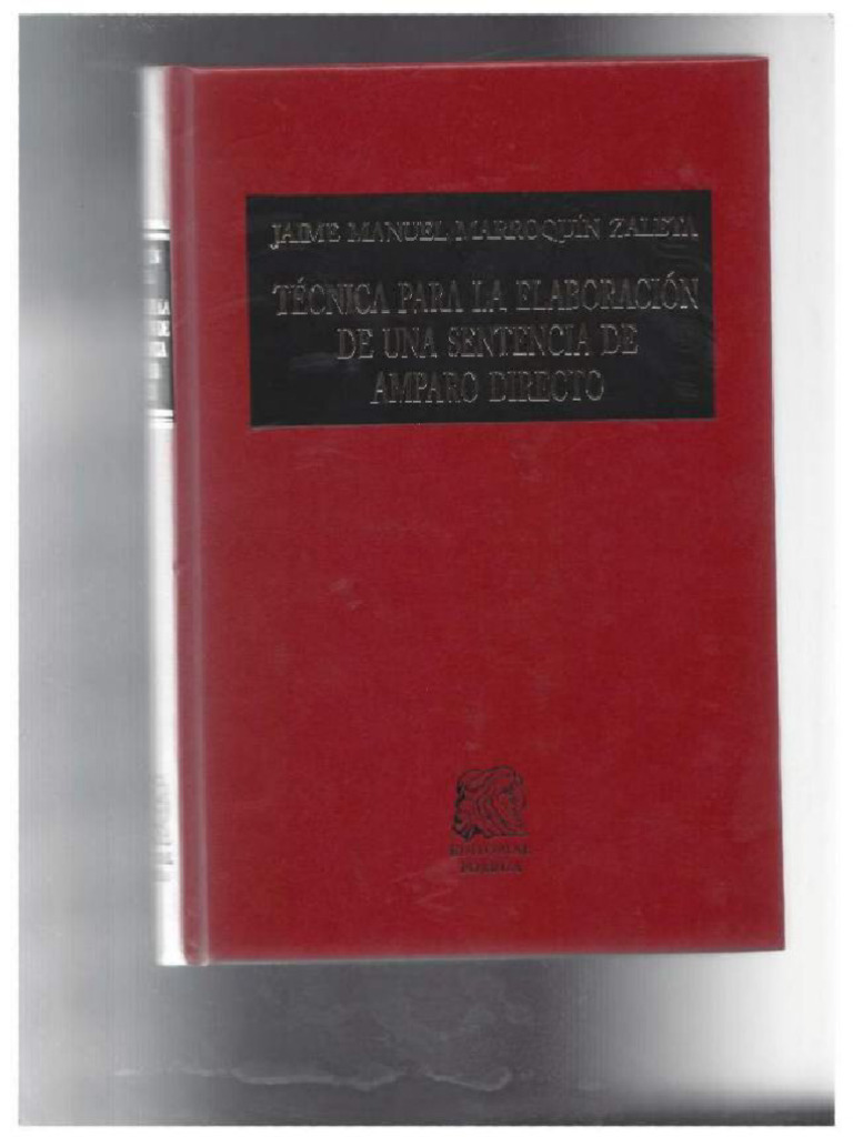 Técnica para La Elaboracion de Una Sentencia de Amparo Directo | PDF