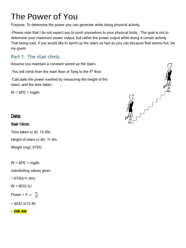Mickey Wang 2025 - Power of You | PDF | Force | Weight