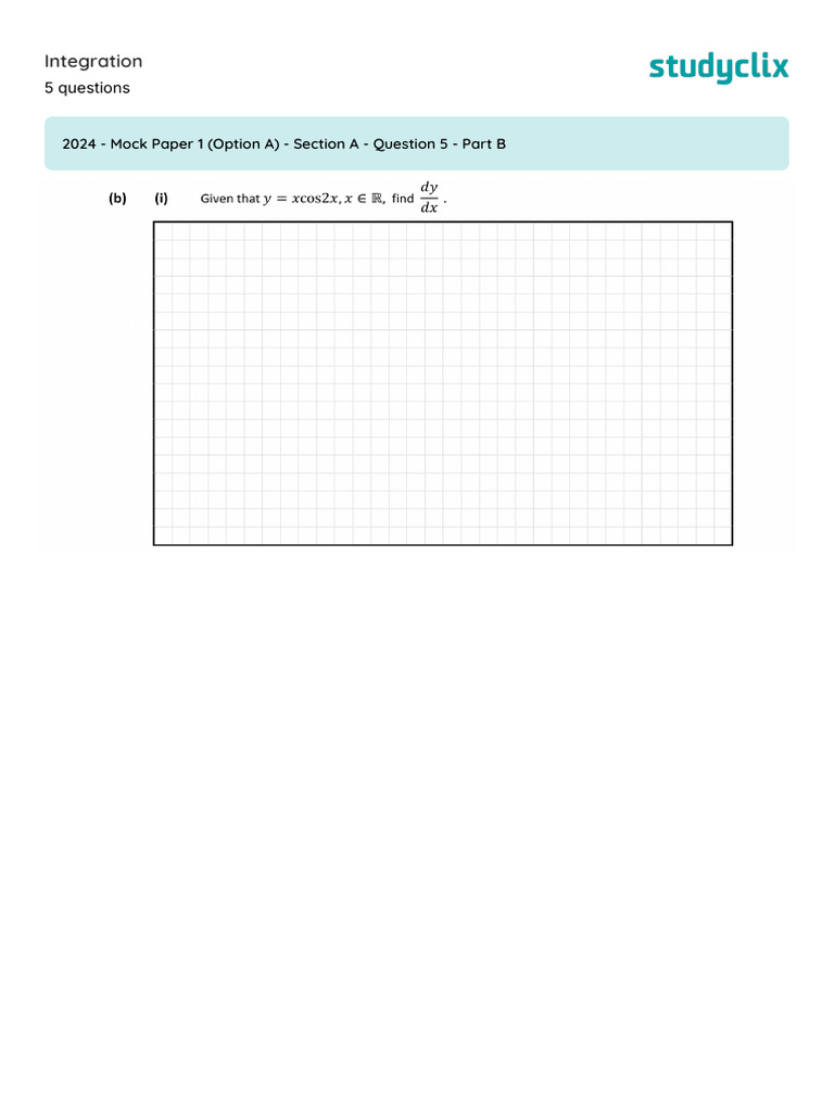 Integration Questions | PDF