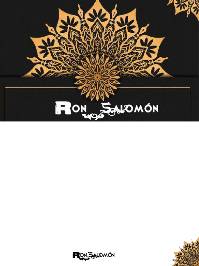 Branding Ron Salomon | PDF | Ron | Etiqueta de información nutricional