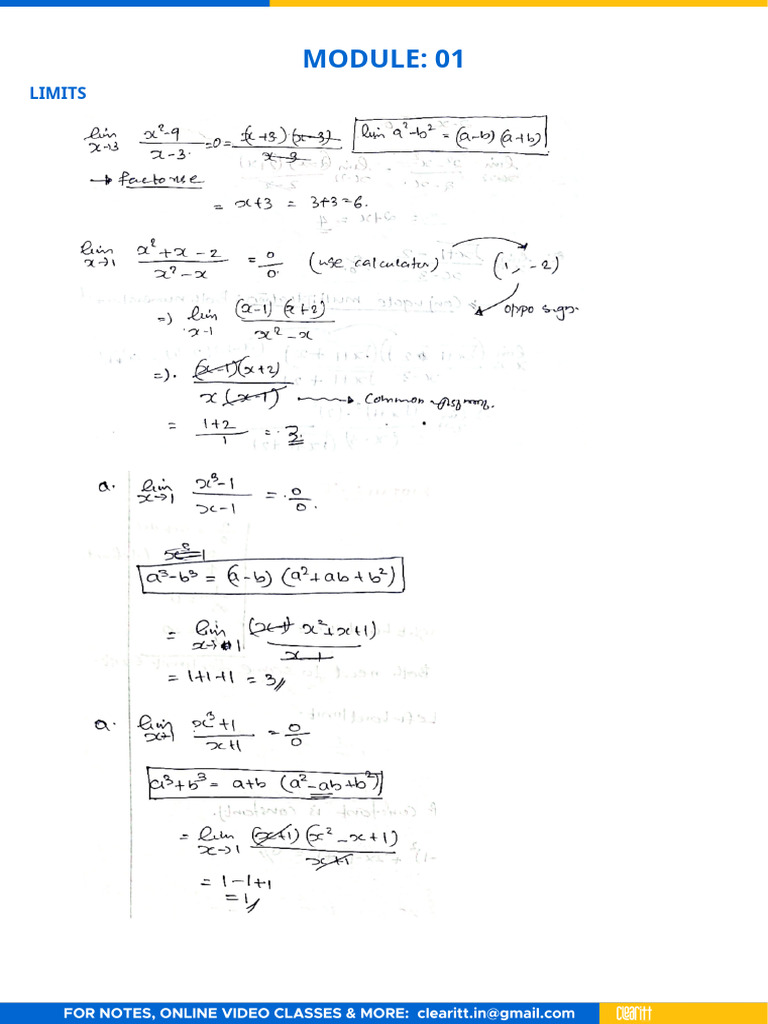 M1 Maths - All Topic Imp | PDF