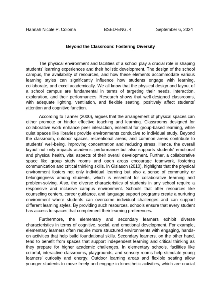 FS 1 ACTIVITY 1 | PDF | Learning | Learning Styles