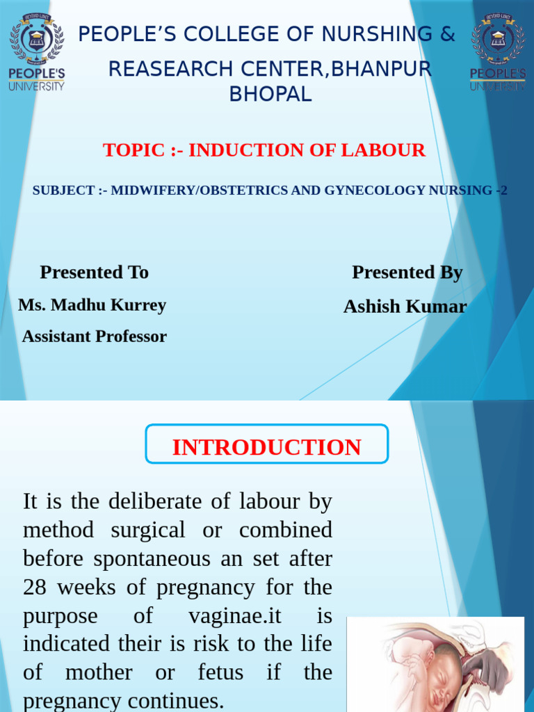 Induction of Labour | PDF | Childbirth | Pregnancy