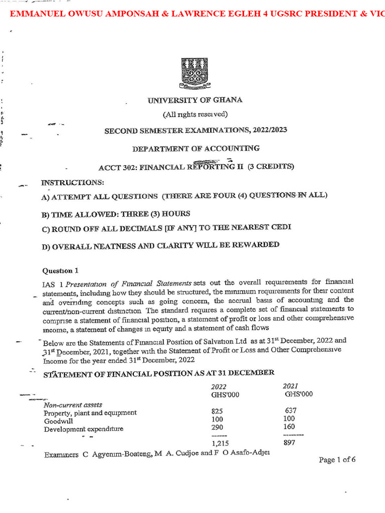 ACCT 302 PASCO | PDF