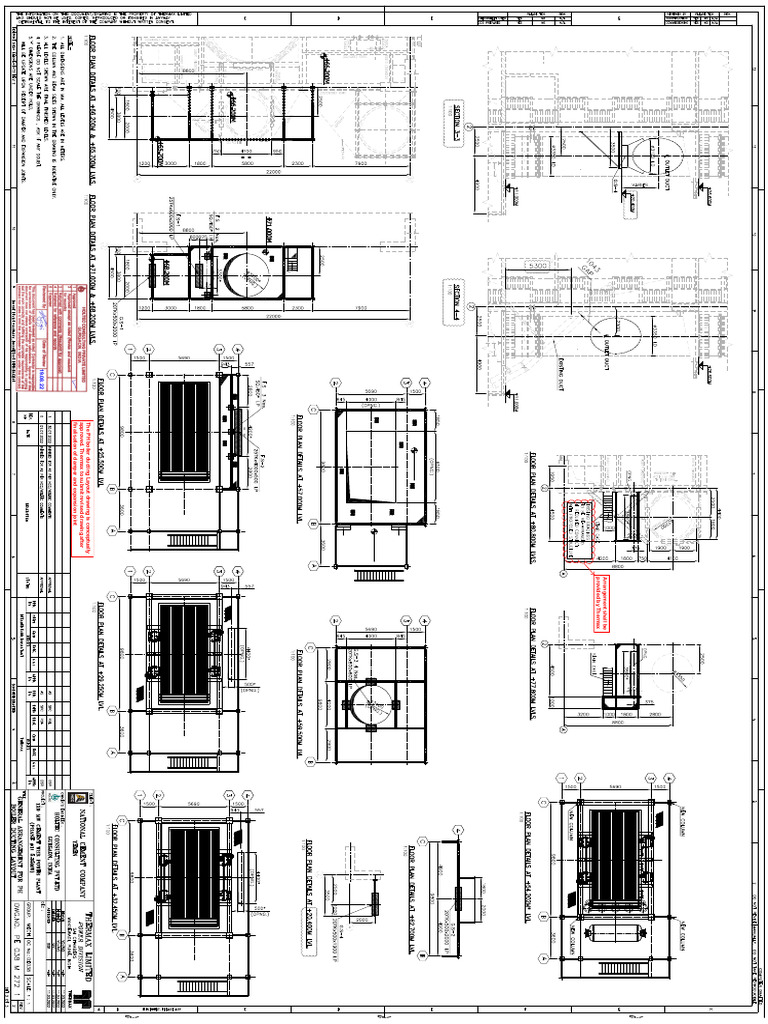 PE 038 M 272 1_Rev 2_GA OF PH BOILER DUCTING LAYOUT_sht 3 | PDF