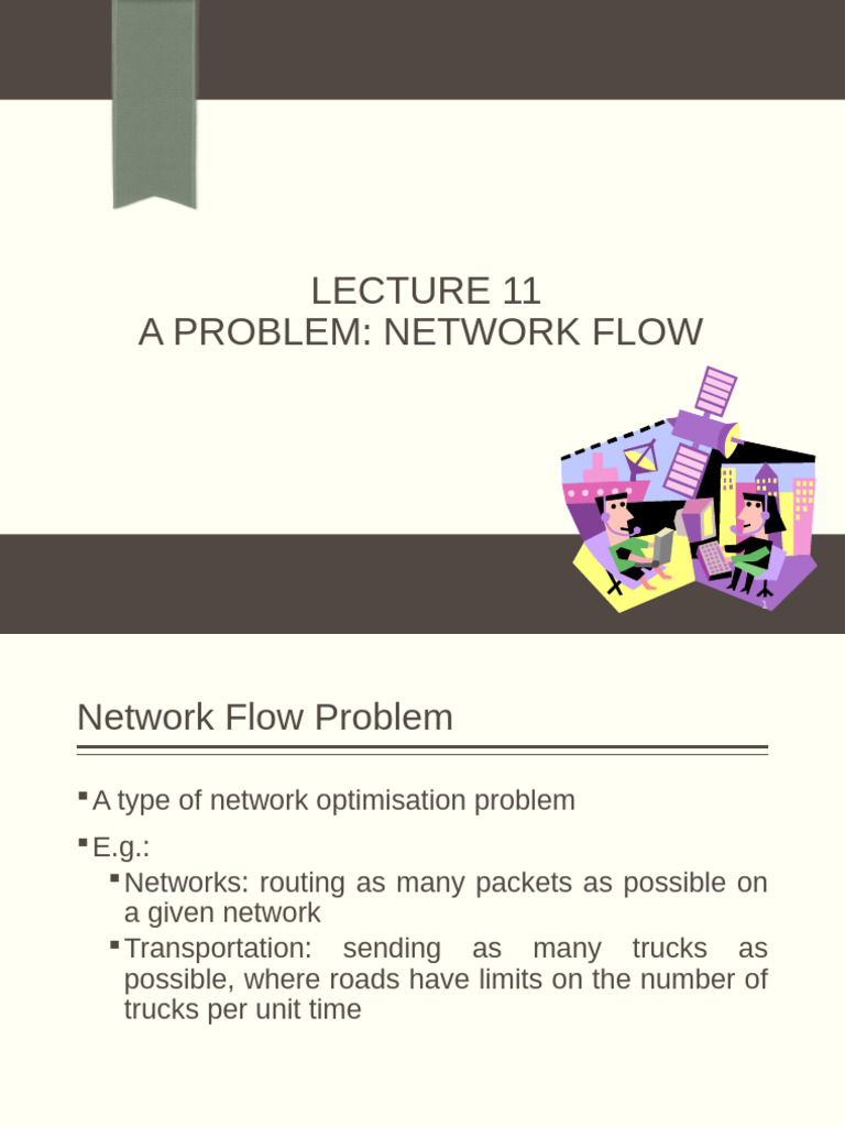 Lec11 Network FlowUpdate | PDF | Algorithms | Networks