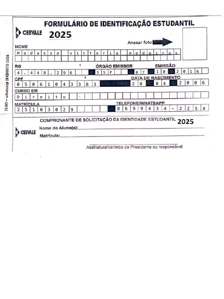 Formulario 2025 Información Clave | PDF