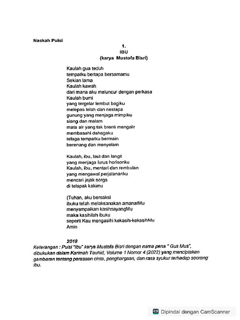 Naskah Puisi | PDF