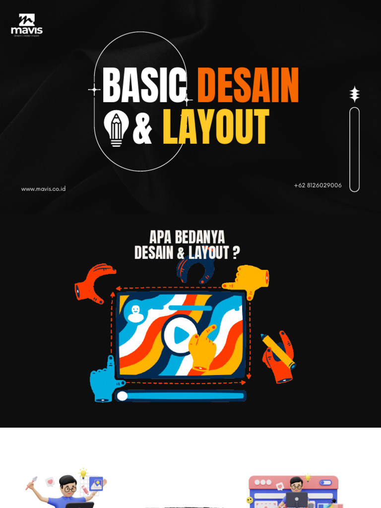 Desain vs Layout: Komponen & Prinsip | PDF
