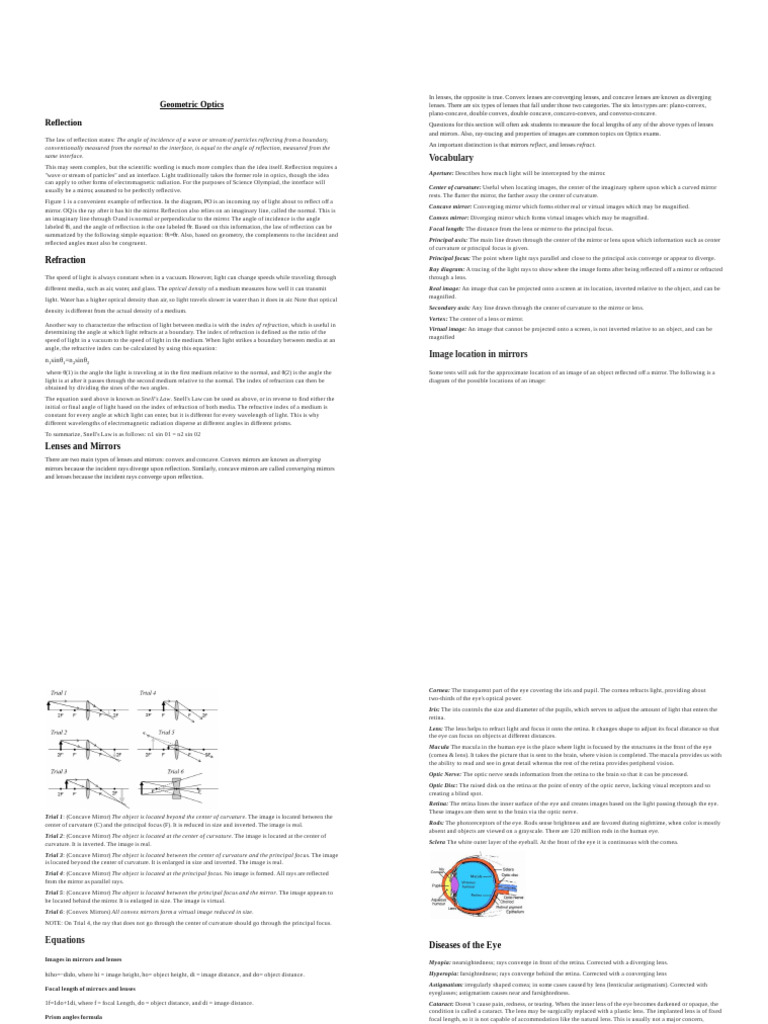 Science Olympiad - Google Docs Cheat Sheet | PDF