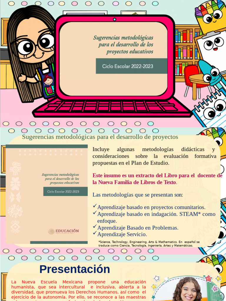 Sugerencias Metodologicas Para El Desarrollo de Proyectos Educativos ...