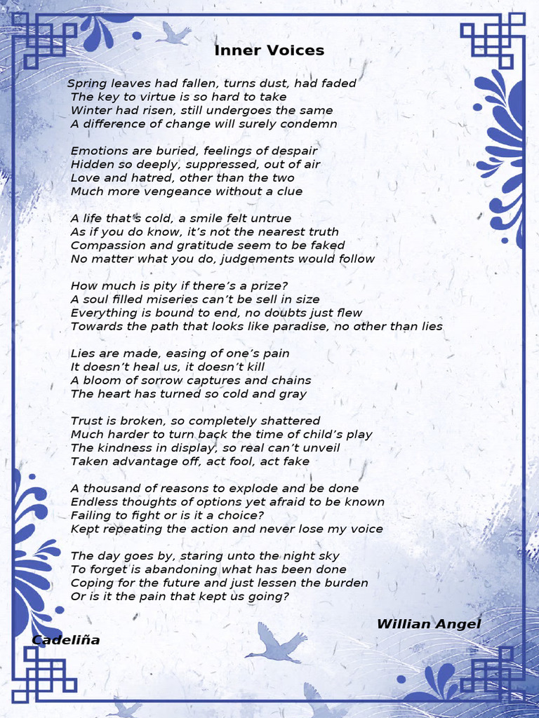 Willian Poem | PDF