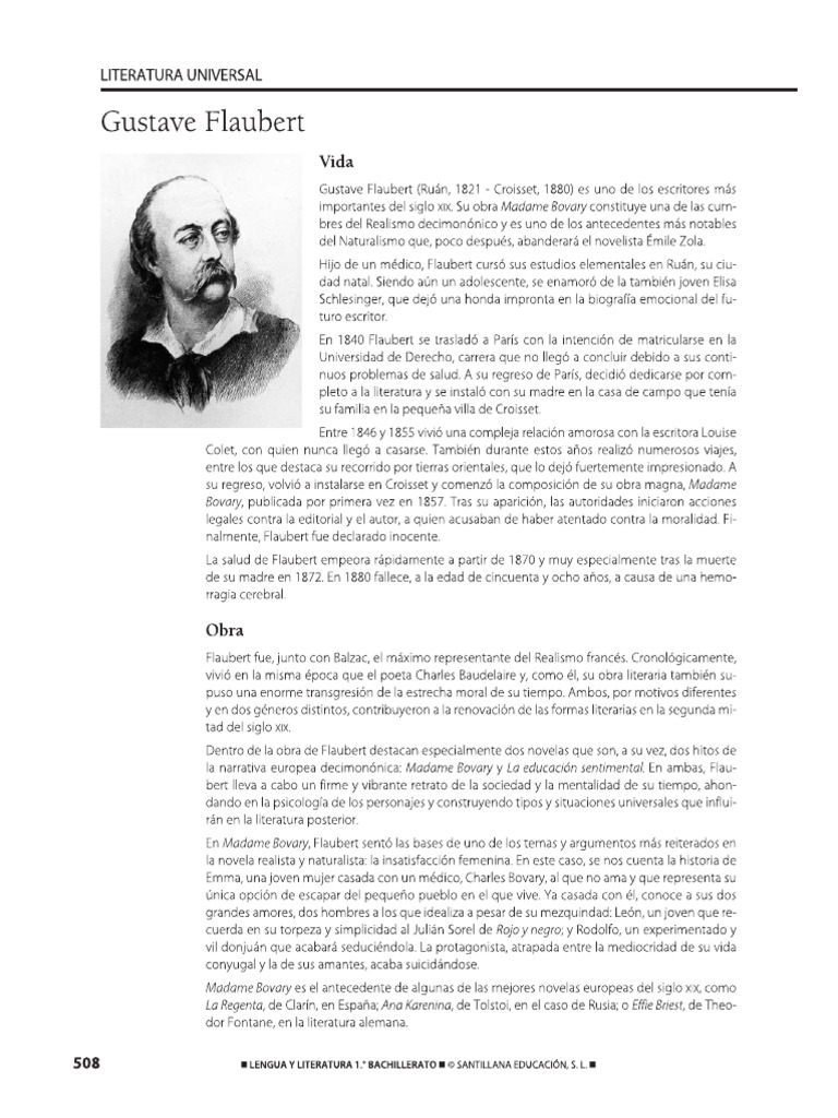 26. GUSTAVE FLAUBERT | PDF
