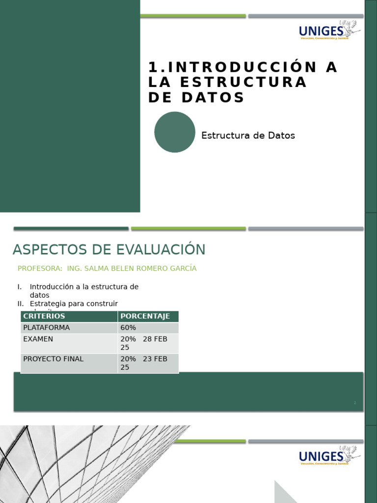 U1 Estructura de Datos Material de Clase | PDF | Cola (tipo de datos abstractos) | Tipo de datos