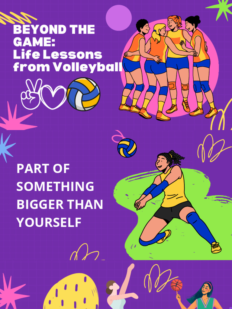 Life Lessons from Volleyball Teamwork | PDF