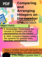 Cot Math 6 2nd Quarter Week 8 | PDF | Learning | Numbers