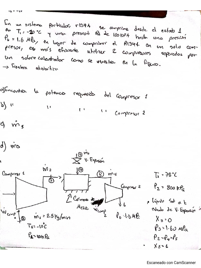Ejercicios Termo | PDF