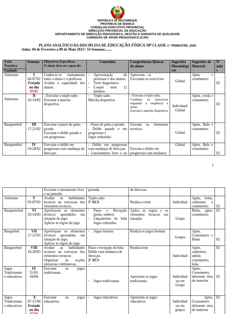 2025 PA1 Ed FIS 10a | PDF