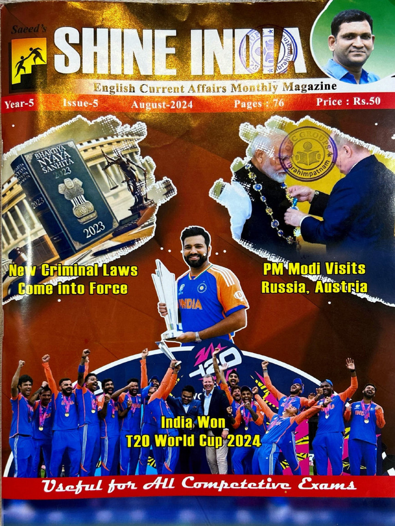 Shine India August 2024 English HD | PDF