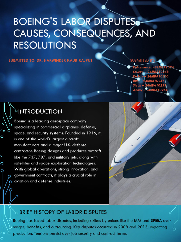 Presentation 16 | PDF | Boeing | Employment