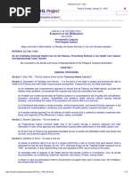 Mental Health Act - RA 11036 | PDF | Informed Consent | Mental Disorder