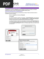 TDSB Student Login Instructions | PDF