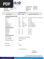 Blood Group Report Template | PDF
