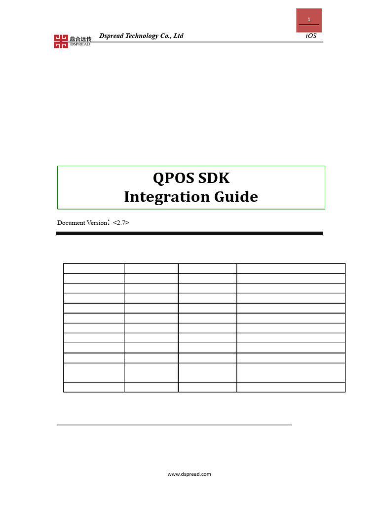QPOS iOS SDK Userguid en Detail | PDF | Emv | Smart Card