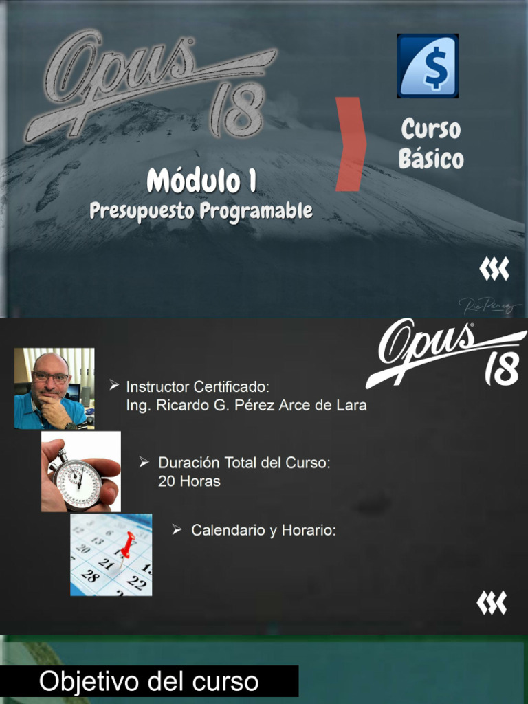 Presentación Curso Módulo 1 correcto | PDF