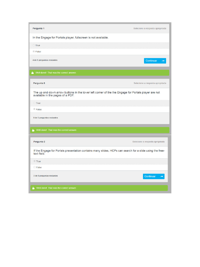HCP Experience - Quiz | PDF