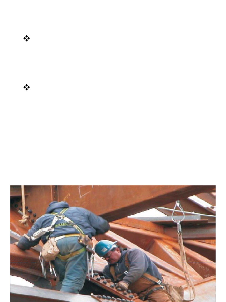 Types of Steel Structural Connections | PDF | Screw | Truss