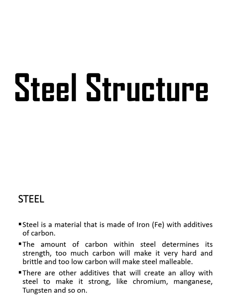 5 Steel Structure - 2 | PDF | Steel | Structural Load