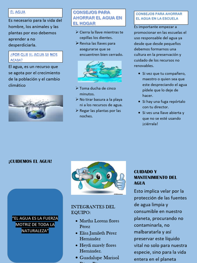 EL AGUA | PDF | Agua | Entorno natural