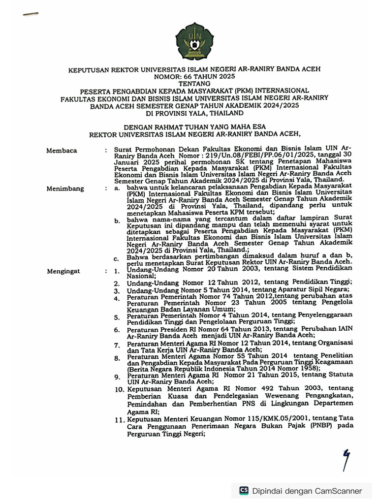 SK PKM Internasional | PDF