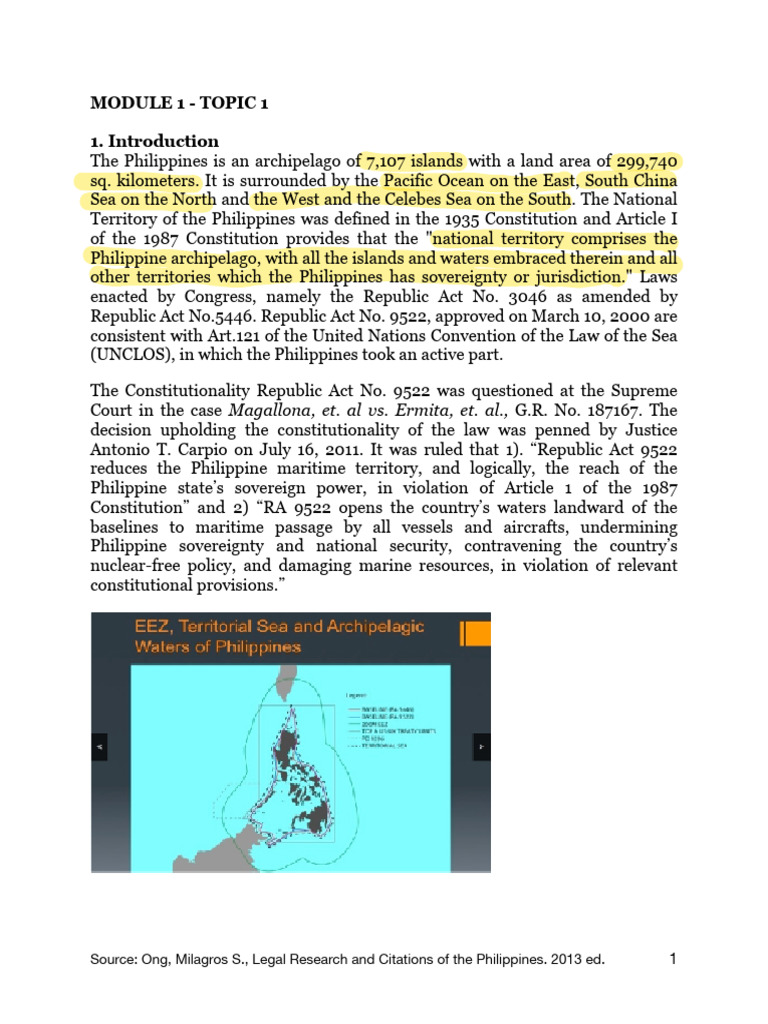 MODULE 1 - TOPIC 1 (Part 1) | PDF | President Of The Philippines | World Politics