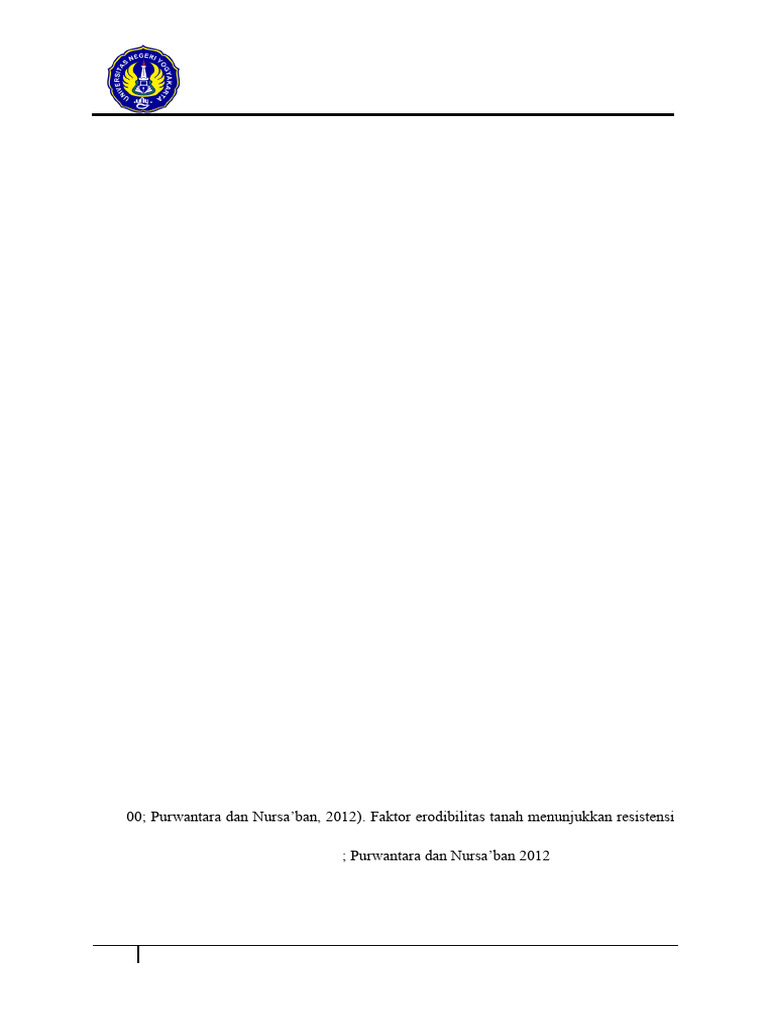 A1 Tirto Bagus Oktavian Acara X GTKL Erodibilitas Tanah | PDF