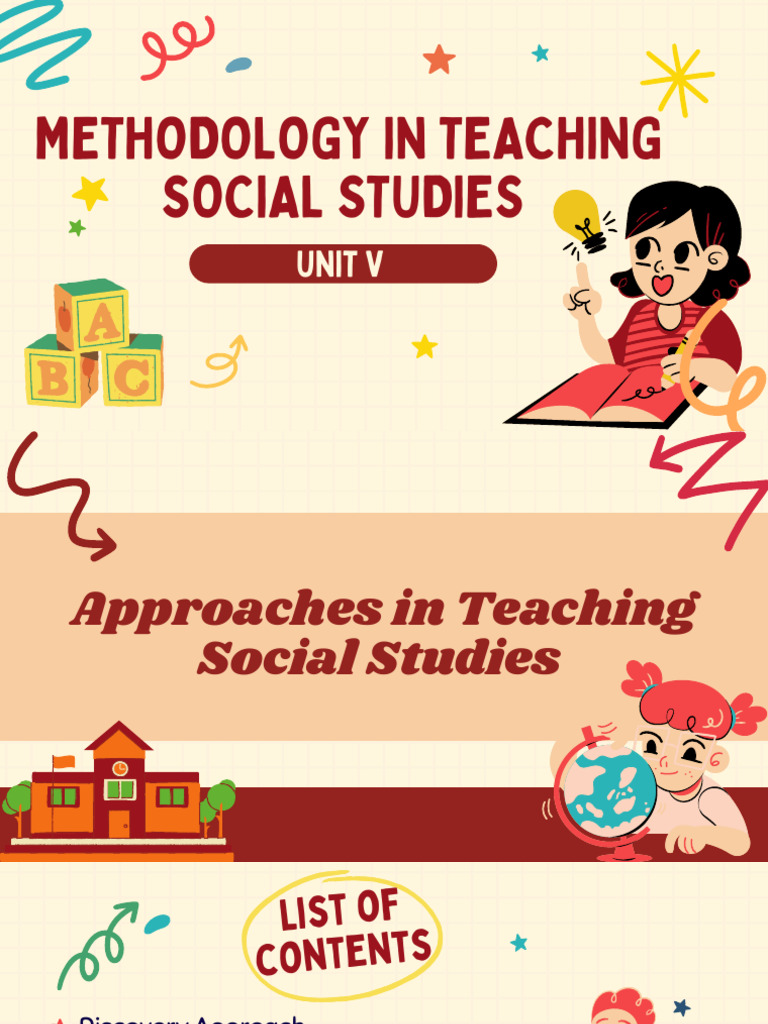 Unit 5 Appoaches in Teaching Socstud | PDF | Learning | Inquiry Based Learning