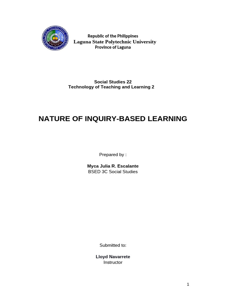 TTL2_4A'S_LESSON_PLAN | PDF | Inquiry Based Learning | Curriculum TTL2_4A'S_LESSON_PLAN | PDF | Inquiry Based Learning | Curriculum