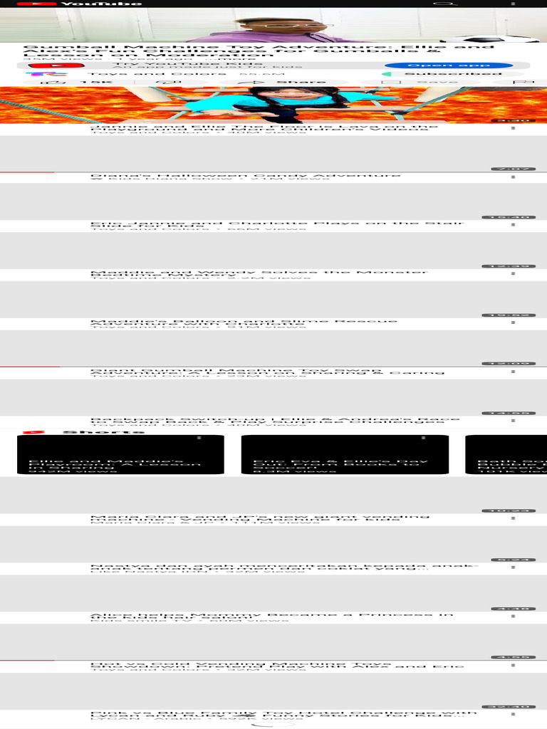 Gumball Machine Toy Adventure Ellie and Alex's F | PDF