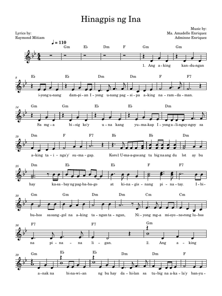 Hinagpis NG Ina v2 | PDF