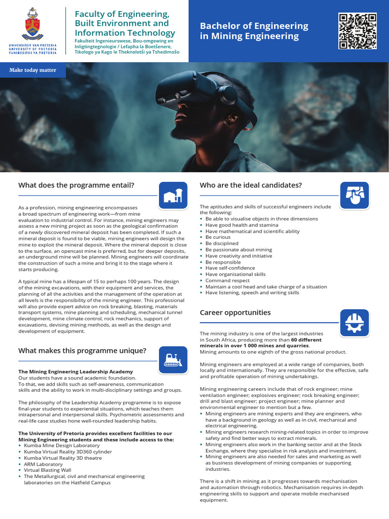 Up - Ebit 2025 - Infographic - Bachelor of Engineering in Mining Engineering - Web - zp247185 ...