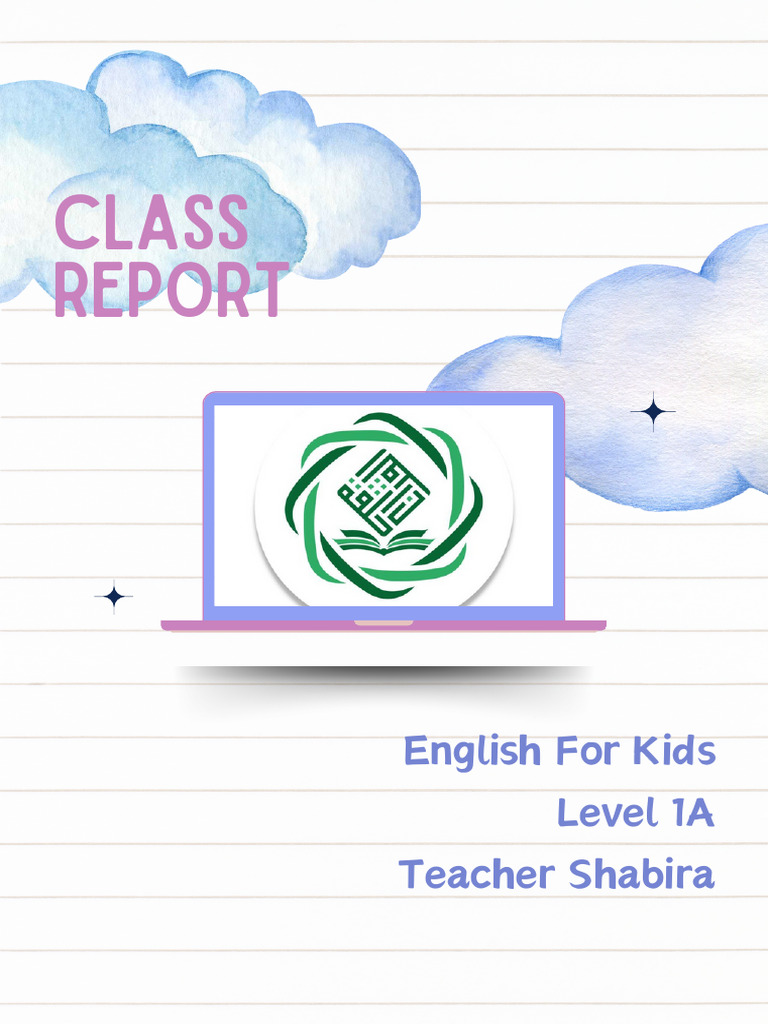 Class Report - EFK 1A | PDF