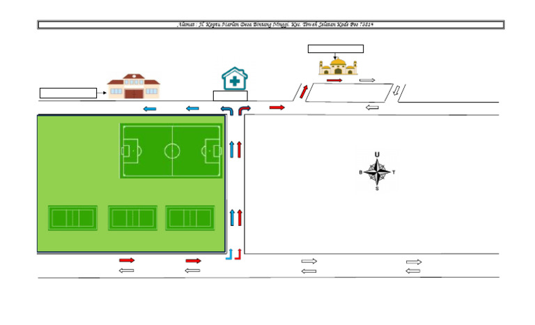 Denah Lokasi Acara Peresmian | PDF