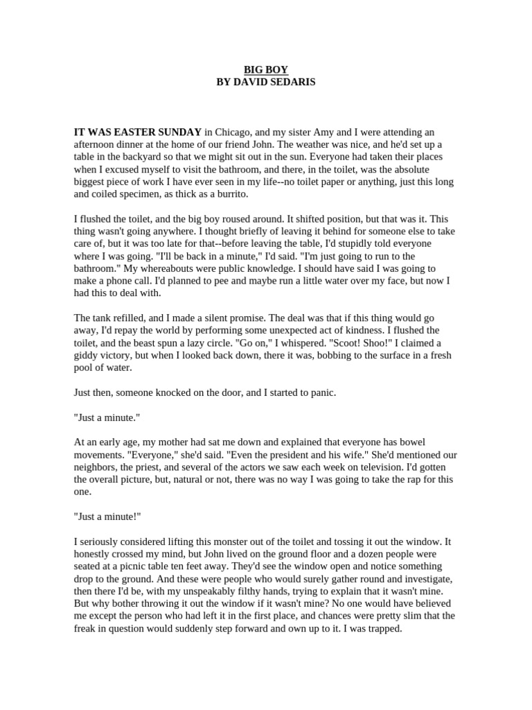 BIG BOY | PDF