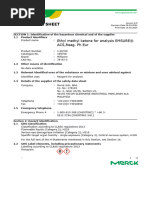 ACETONE - Sigma Aldrich - MSDS | PDF | Dangerous Goods | Occupational ...