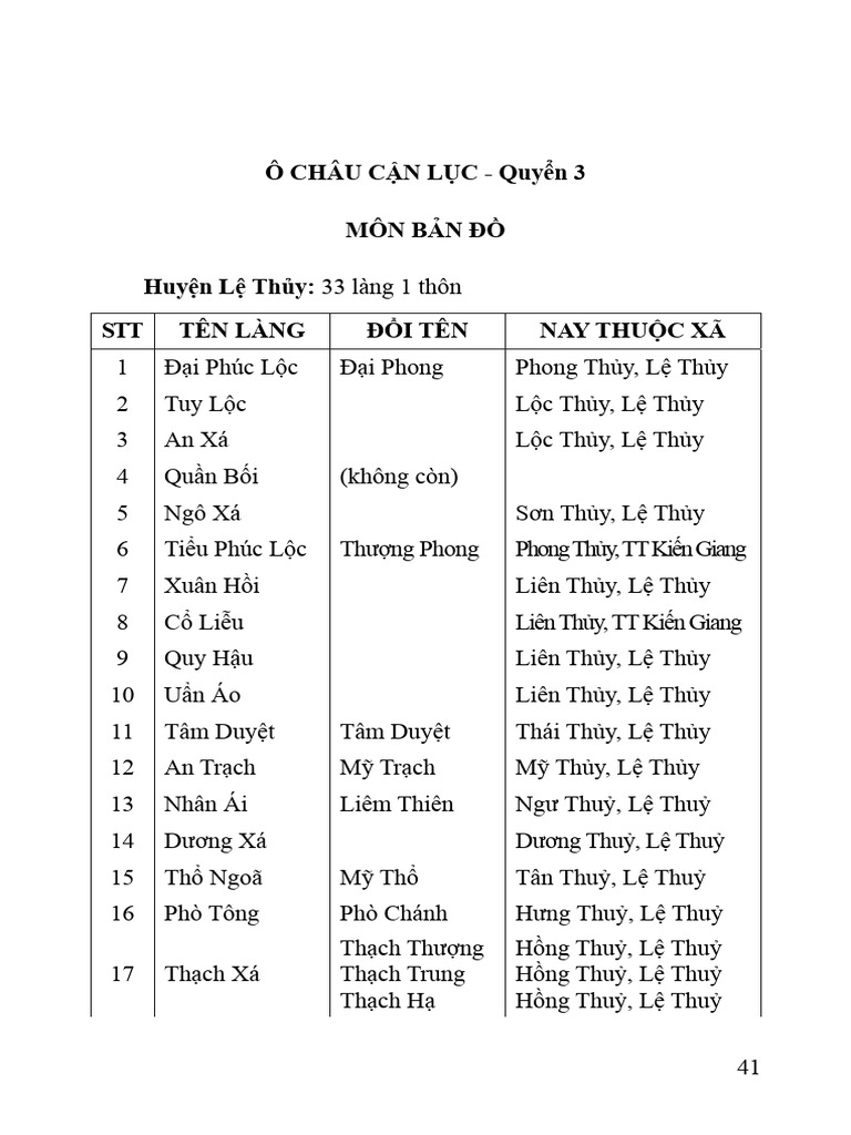 O Chau Can Luc Quyen 3 | PDF