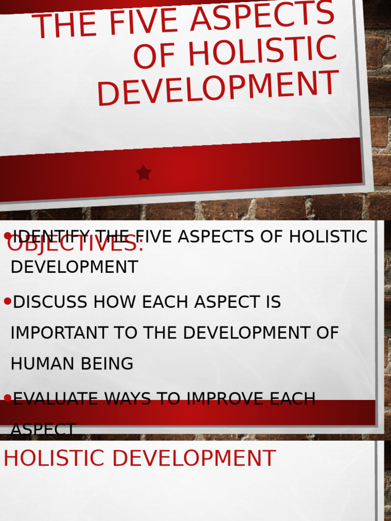 The Five Aspects of Holistic Development | PDF