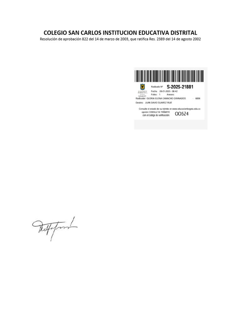 Respuesta Rad F-2025-22040, F-2025-22034 S-2025-21881 Juan David Suarez ...