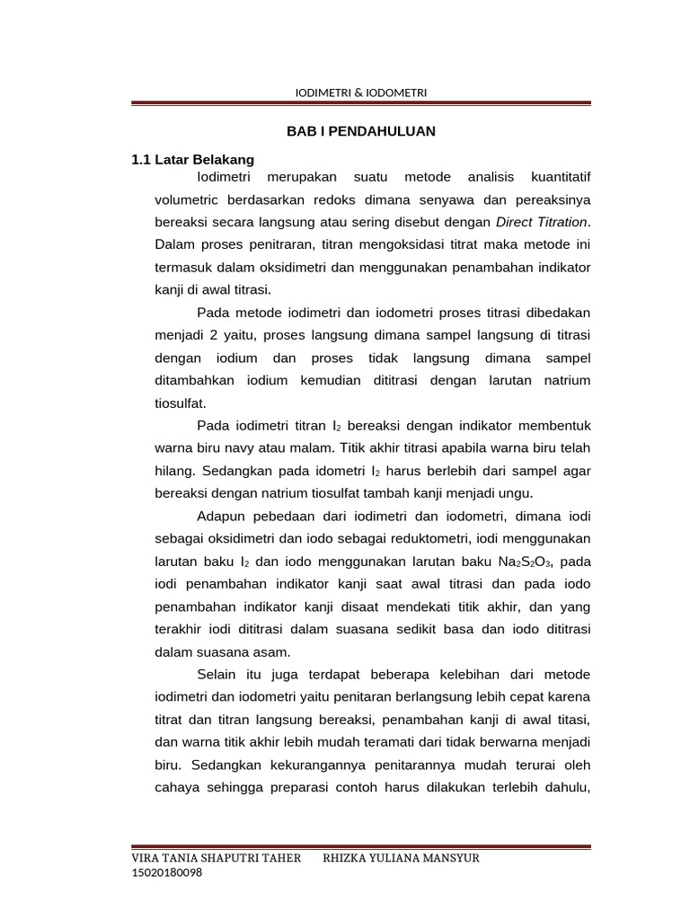 The Fault in Our Iodo Iodi | PDF